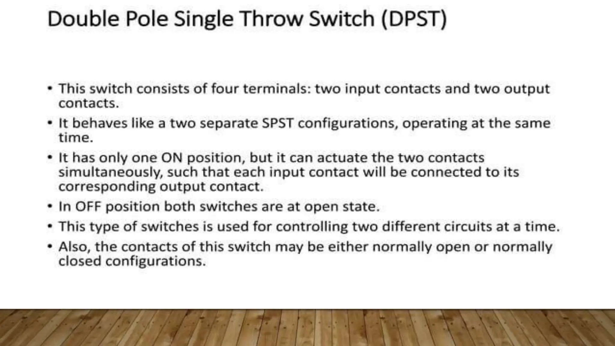 Intro on Switches presentation for electrical unstallation | PPT