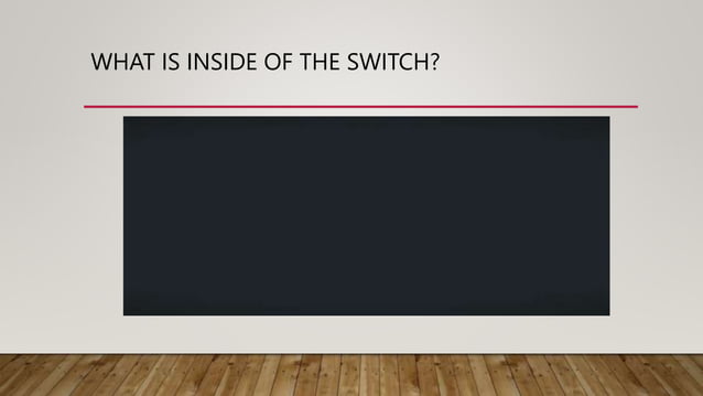 Intro on Switches presentation for electrical unstallation | PPT