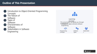 Intro To object oriented software engineering. | PPTX