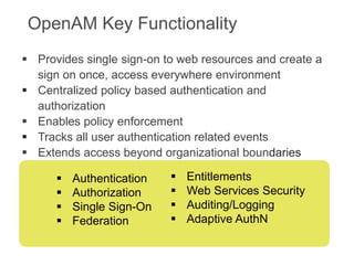OpenAM - An Introduction | PPT