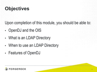 OpenDJ - An Introduction | PPTX