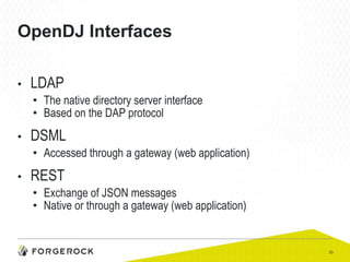 OpenDJ - An Introduction | PPTX