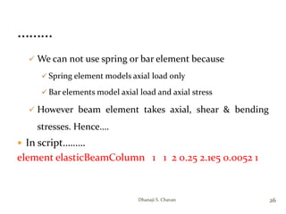 Introduction of OpenSees | PDF