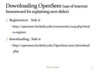 Introduction of OpenSees | PDF