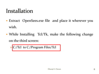 Introduction of OpenSees | PDF