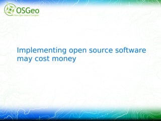 Intro to the Open Source Geospatial Foundation | PPT