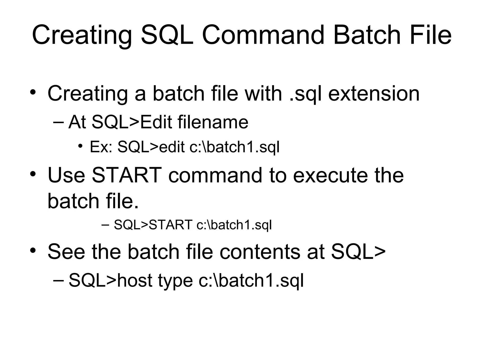 Intro oracle10gexpress | PPT
