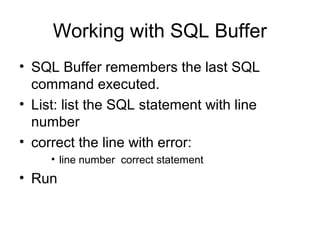 Intro oracle10gexpress | PPT