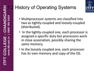 ITFT_Introduction to Operating system | PPT