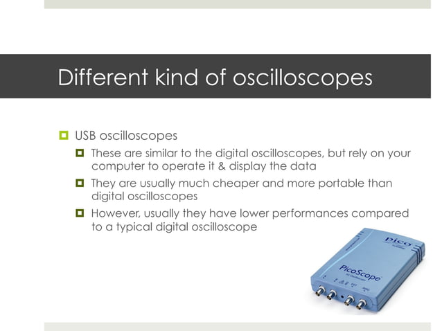 An introduction to oscilloscopes | PDF
