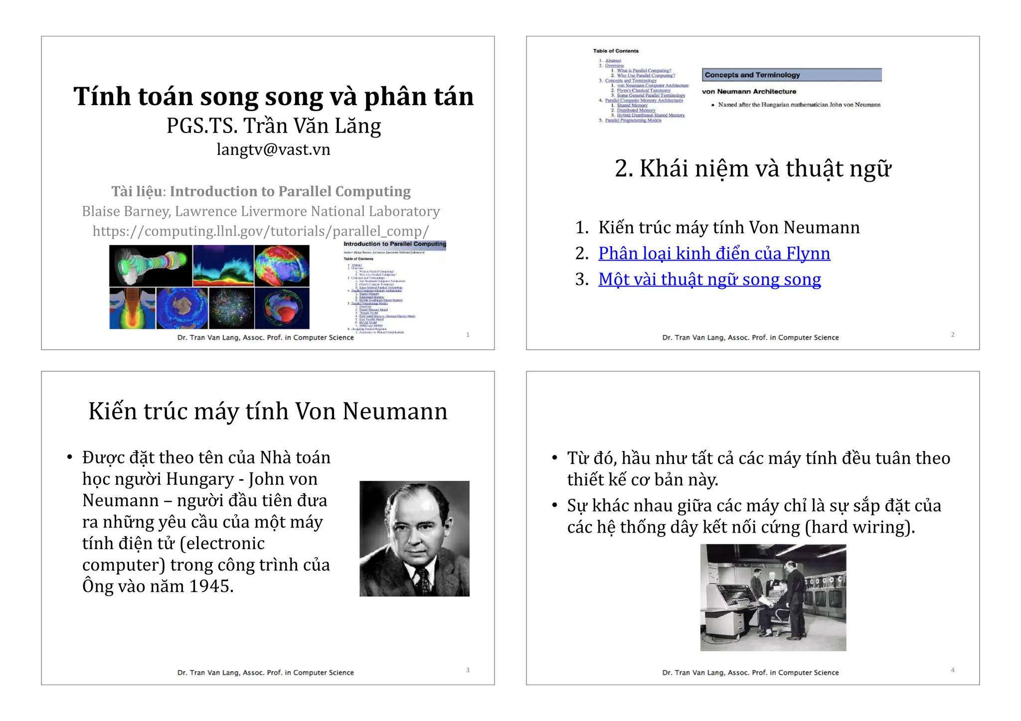 Tính toán song song và phân tán: Tài liệu: Introduction to Parallel ...