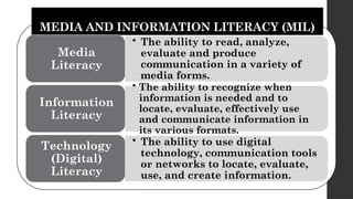 Comprehensive Introduction to Media and Information Literacy ...