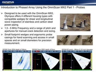 Introduction to Phased Array Using the OmniScan MX2 - Part One | PDF