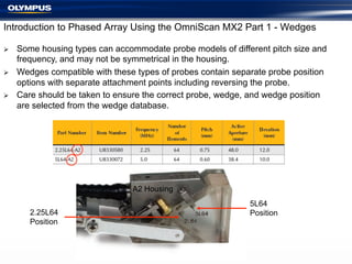 Introduction to Phased Array Using the OmniScan MX2 - Part One | PDF