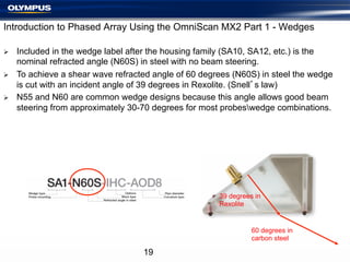 Introduction to Phased Array Using the OmniScan MX2 - Part One | PDF
