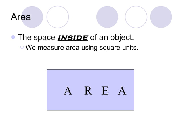 Intro perimeter and area | PPT