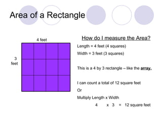 Intro perimeter and area | PPT