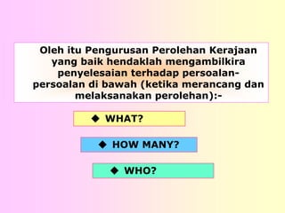 Intro perolehan | PPT