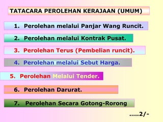 Intro perolehan | PPT