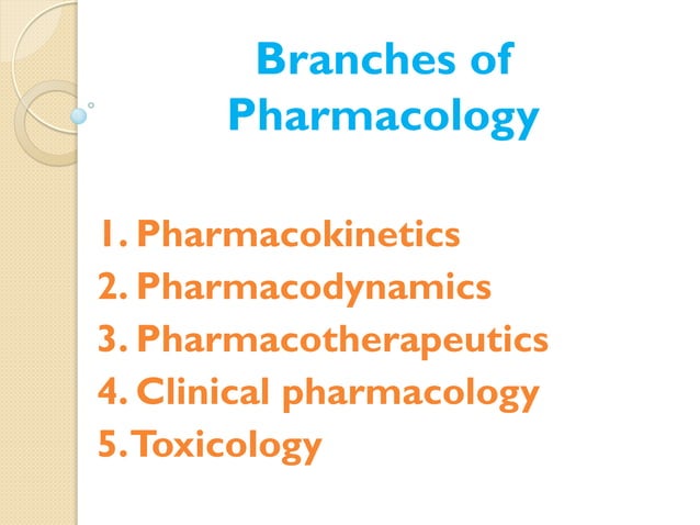 Intro pharmacology pdf | PPT
