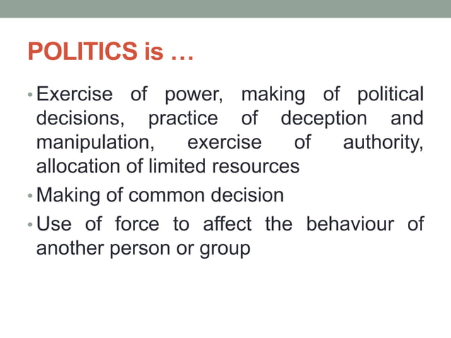 Introduction to Philippine Politics and Governance | PPTX | Political ...