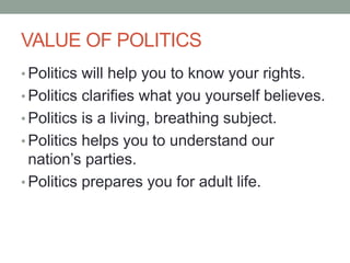 Introduction to Philippine Politics and Governance | PPTX