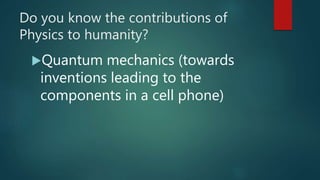 Intro physics units | PPTX