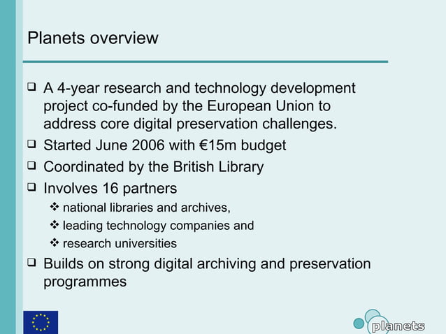 Introduction to Planets | PPT | Computing | Technology & Computing