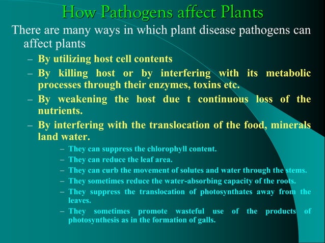 Introduction to plant pathology | PDF | Gardening | Home & Garden