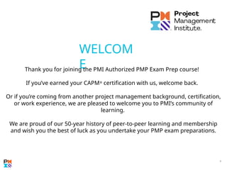 Introduction PMP (Project Management)Auth Exam Prep | PPTX