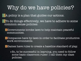 Intro policy procedure | PPT