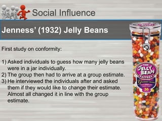 Introduction to Social Psychology - conformity | PPTX