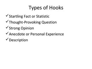 Building Strong Introductions | PPT