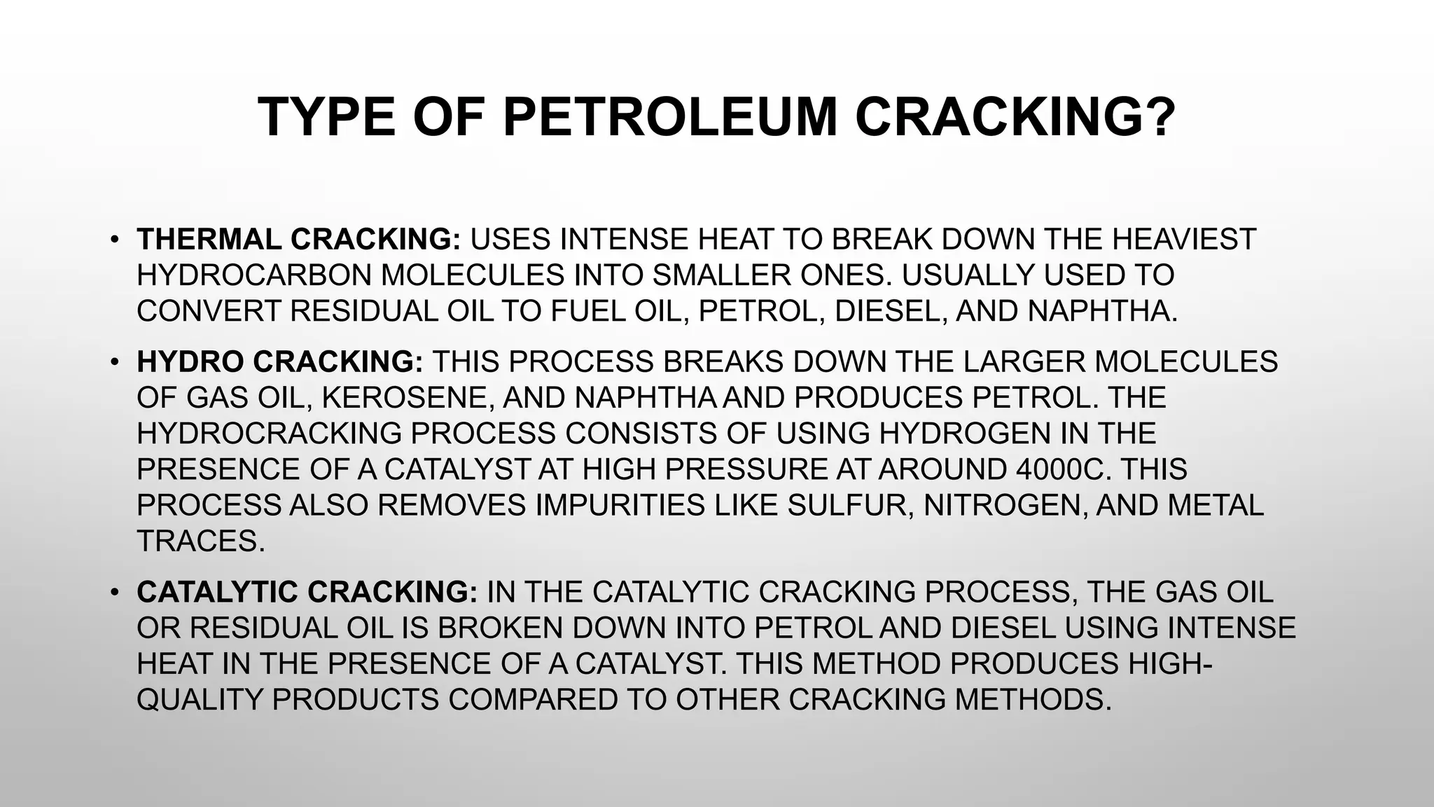 Introduction to Petroleum Refinery Chemical | PPTX