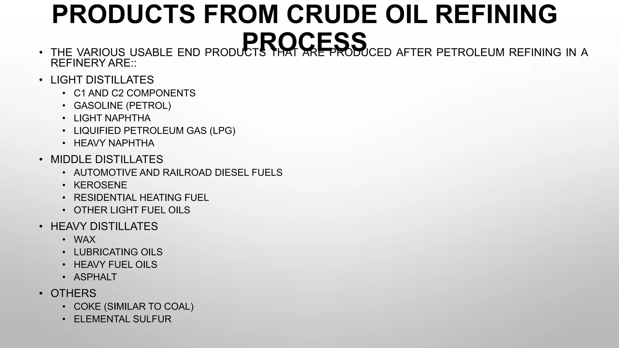 Introduction to Petroleum Refinery Chemical | PPTX