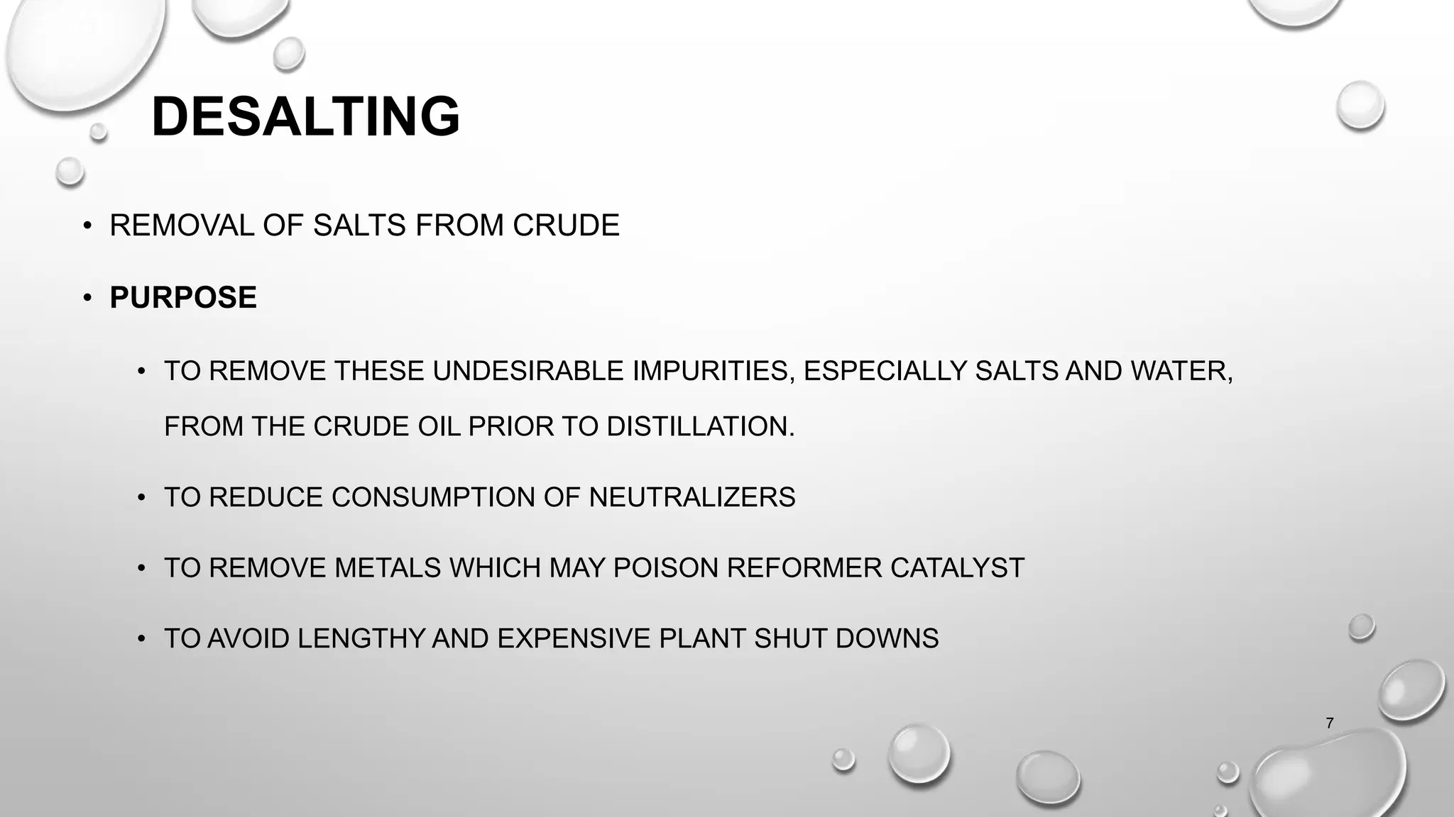 Introduction to Petroleum Refinery Chemical | PPTX