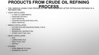 Introduction to Petroleum Refinery Chemical | PPTX