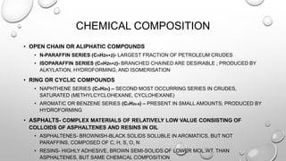 Introduction to Petroleum Refinery Chemical | PPTX