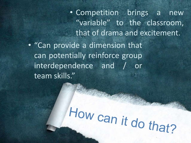 Competitive Group Learning | PPT