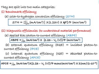 Introduction to Photoelectrochemical (PEC) Water Splitting | PDF