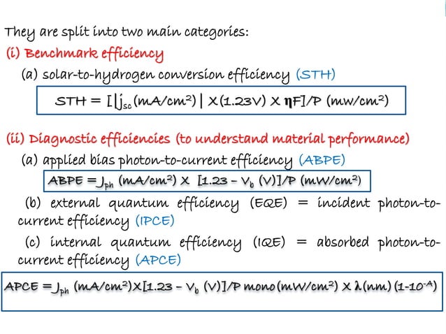 Introduction to Photoelectrochemical (PEC) Water Splitting | PDF