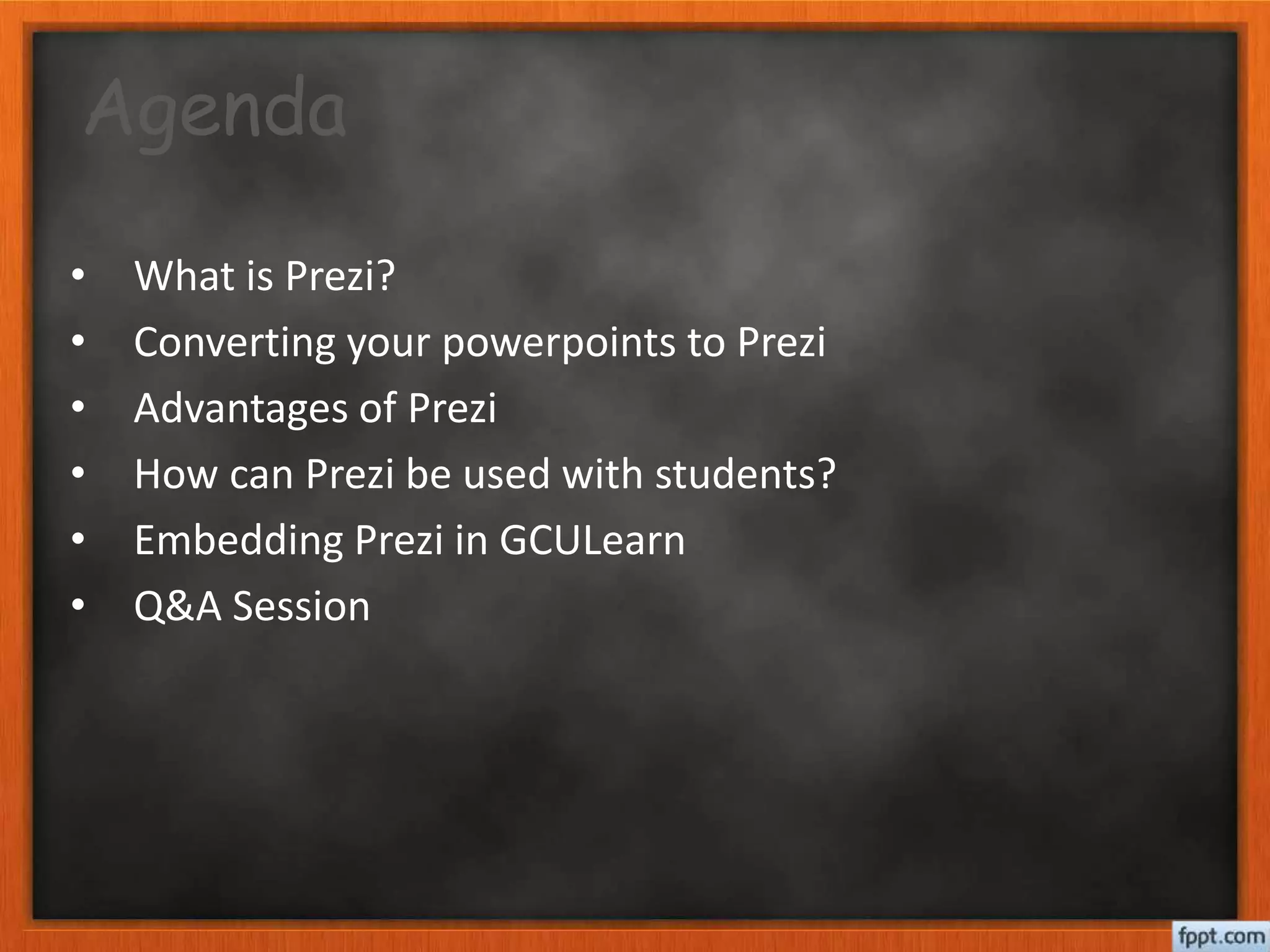 Intro presentation for prezi | PPTX