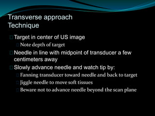 Introduction to procedural ultrasound | PPT