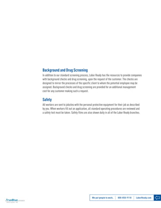 Intro Proposal Labor Ready | PDF