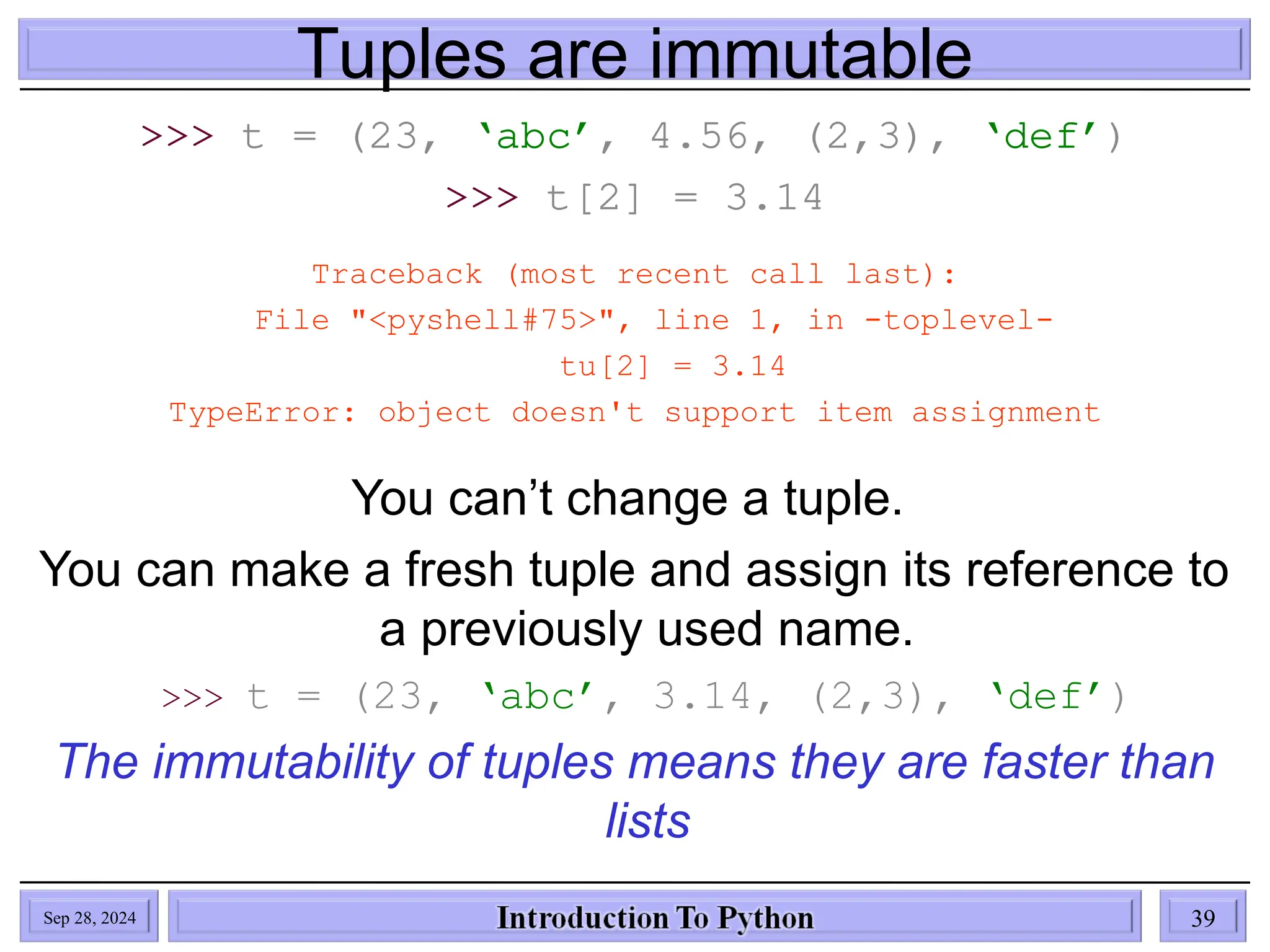 Introduction to Python For Diploma Students | PPT | Programming ...