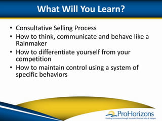Slideshow introducing Becoming a Rainmaker: How to Win at the Practice ...