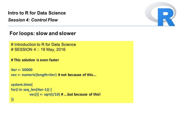 Introduction To R For Data Science Session 4 Pdf Programming Languages Computing