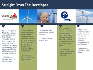 Introduction to Renewable Energy Credits & Carbon Offsets | PPT