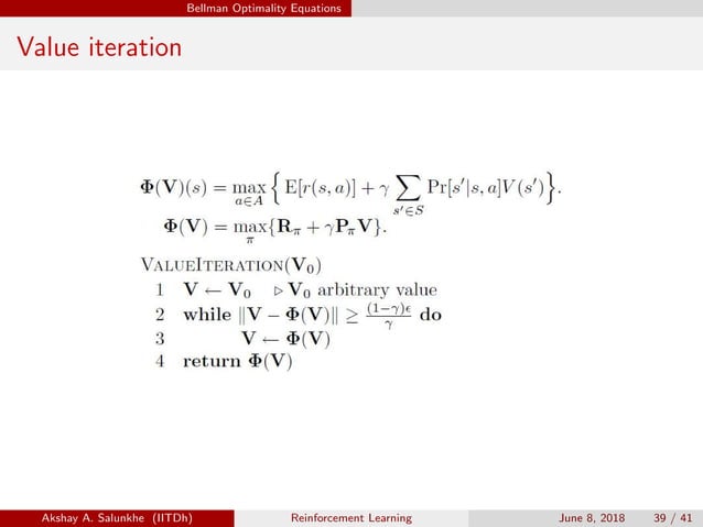 Introduction to reinforcement learning | PDF | Physics | Science