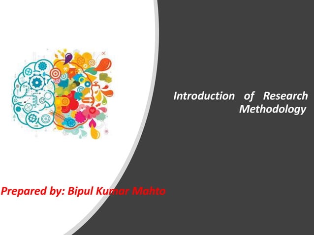 Introduction of Research Methodology | PPT